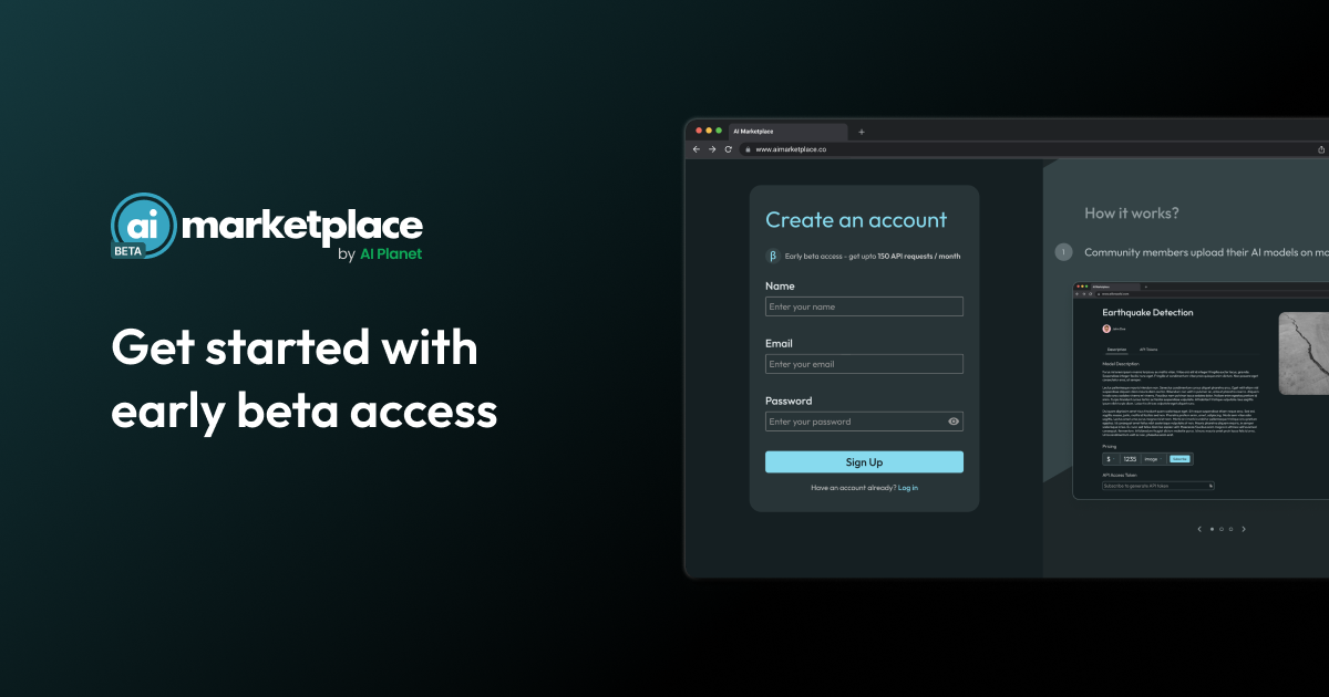 Sign Up | AI Marketplace